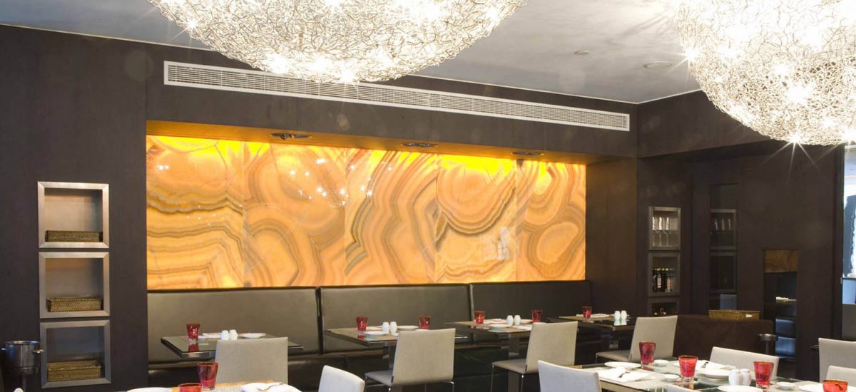 Backlit natural stone | Interior Design | Stonesize