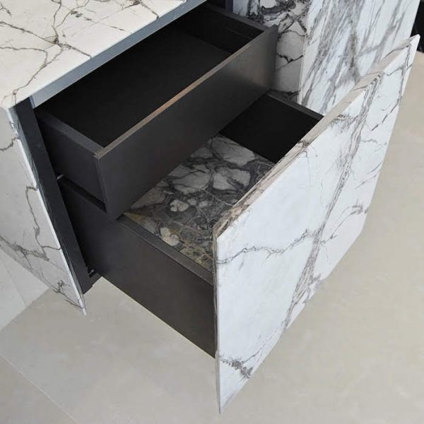 Marble or natural stone kitchen fronts | lightweight natural stone ...