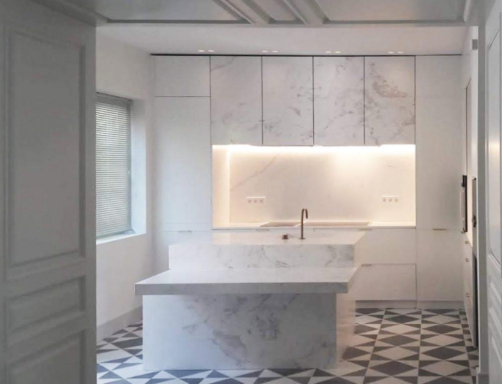 Lightweight marble panels for interior walls | Stonesize
